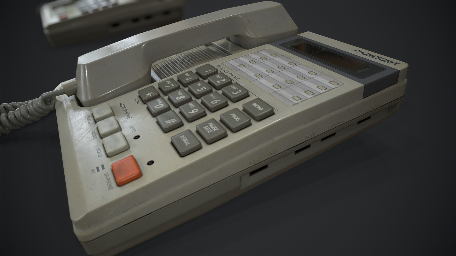 ArtStation - Retro Telephone | Game Assets