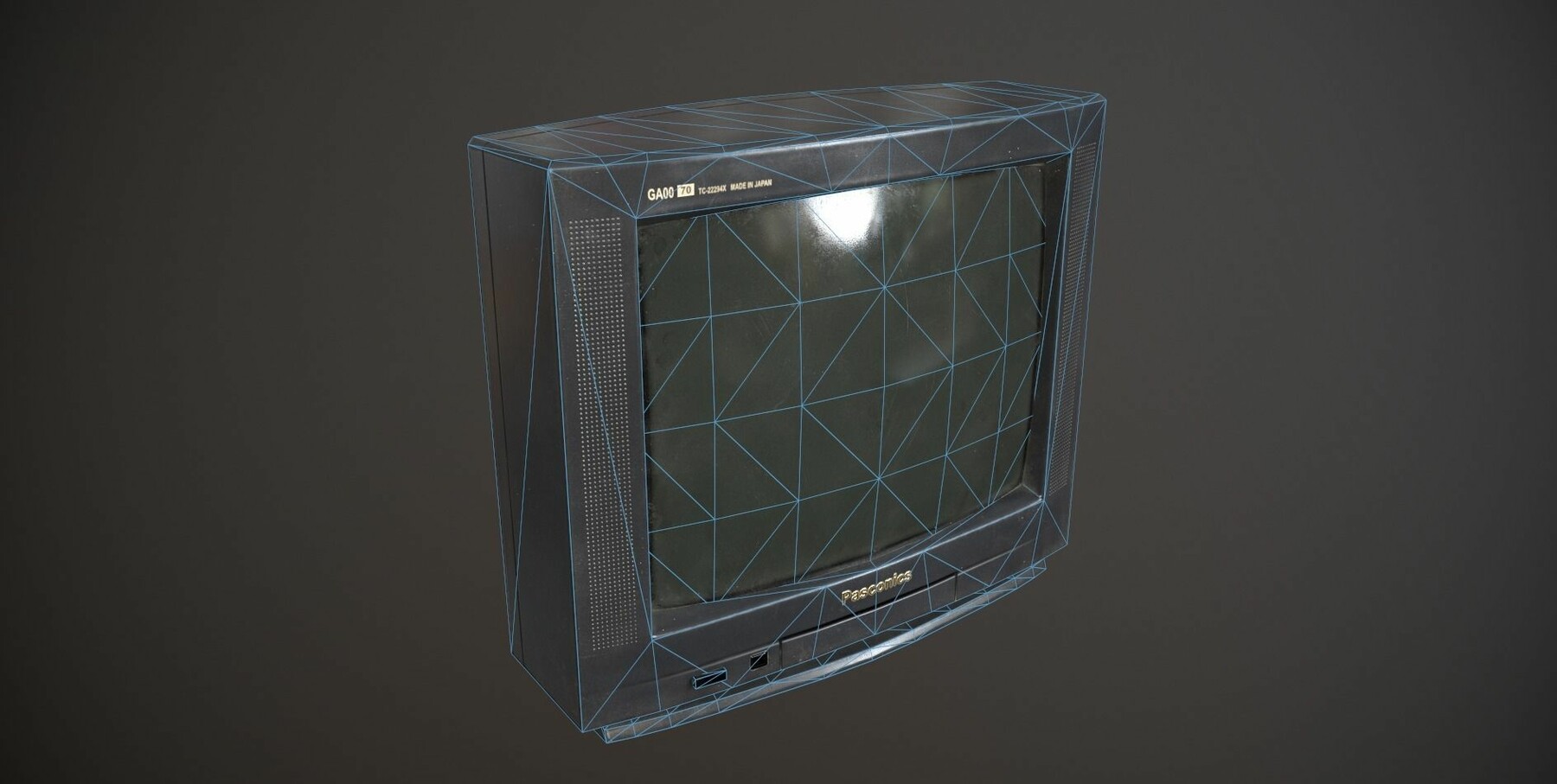 ArtStation - TV Retro 90s | Game Assets