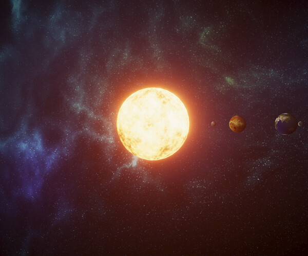 ArtStation - The Amazing Solar System | Game Assets