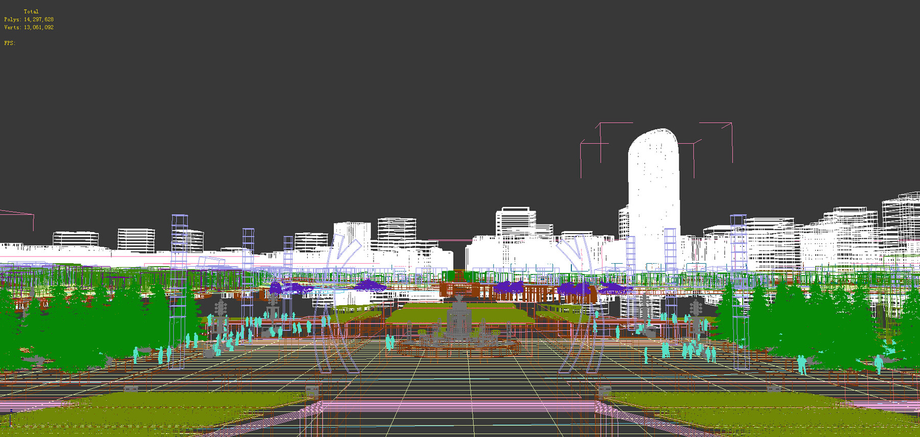 ArtStation - City large open space | Resources
