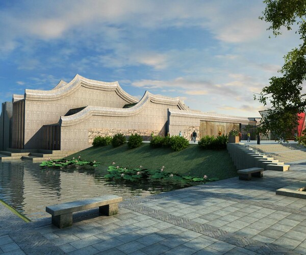 ArtStation - City - Antique Museum 01 | Resources