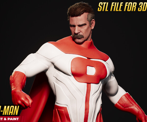 ArtStation - B-Rad Builds Omni-Man | Resources