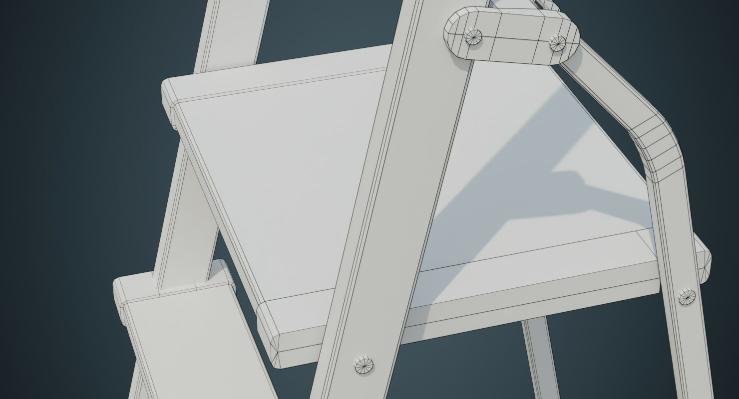 ArtStation - Step Ladder 4A | Game Assets