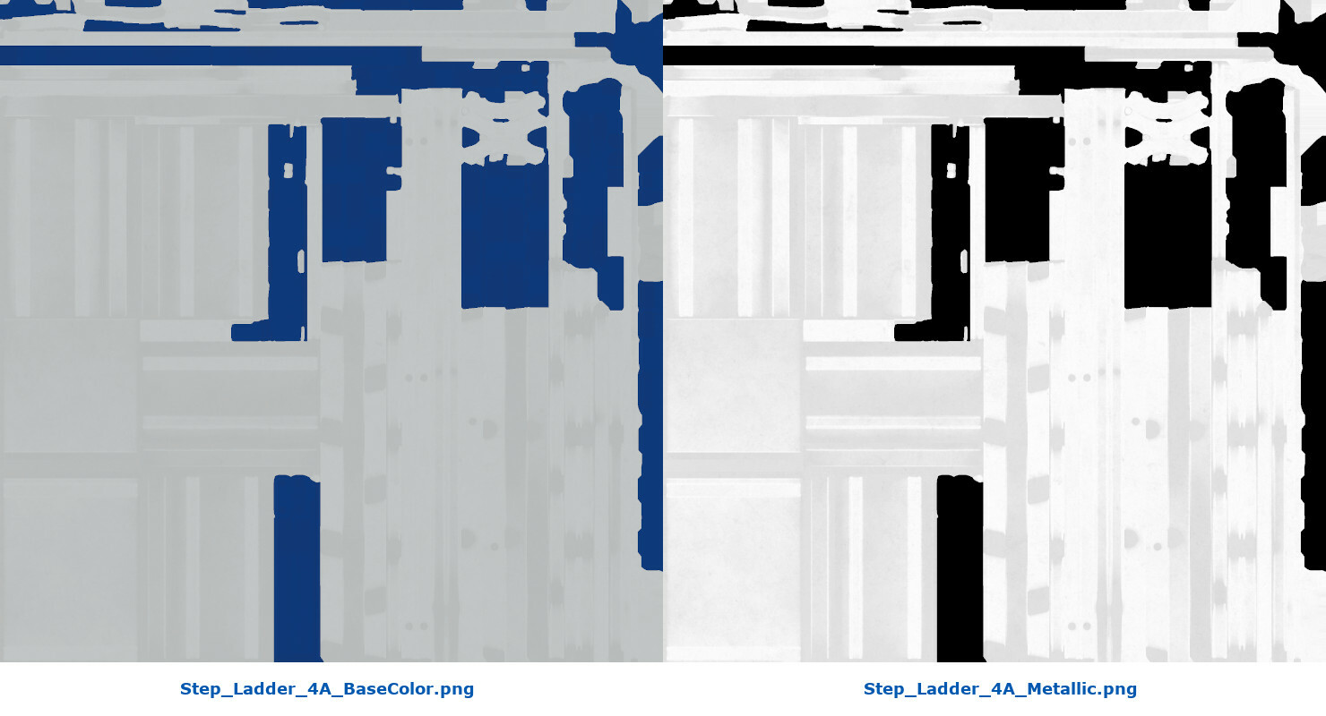 ArtStation - Step Ladder 4A | Game Assets
