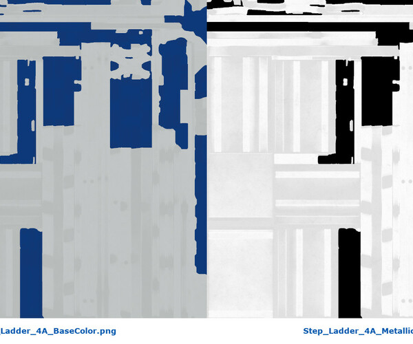ArtStation - Step Ladder 4A | Game Assets