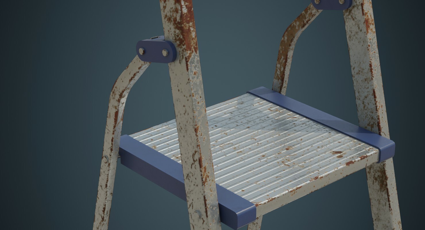 ArtStation - Step Ladder 4B | Game Assets