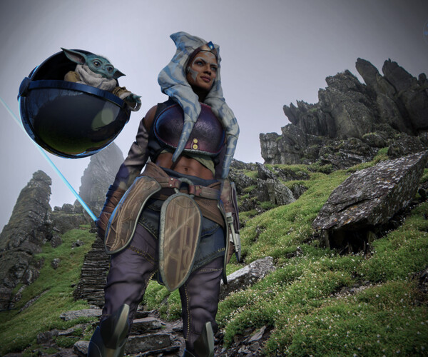 ArtStation - Ashoka model | Resources