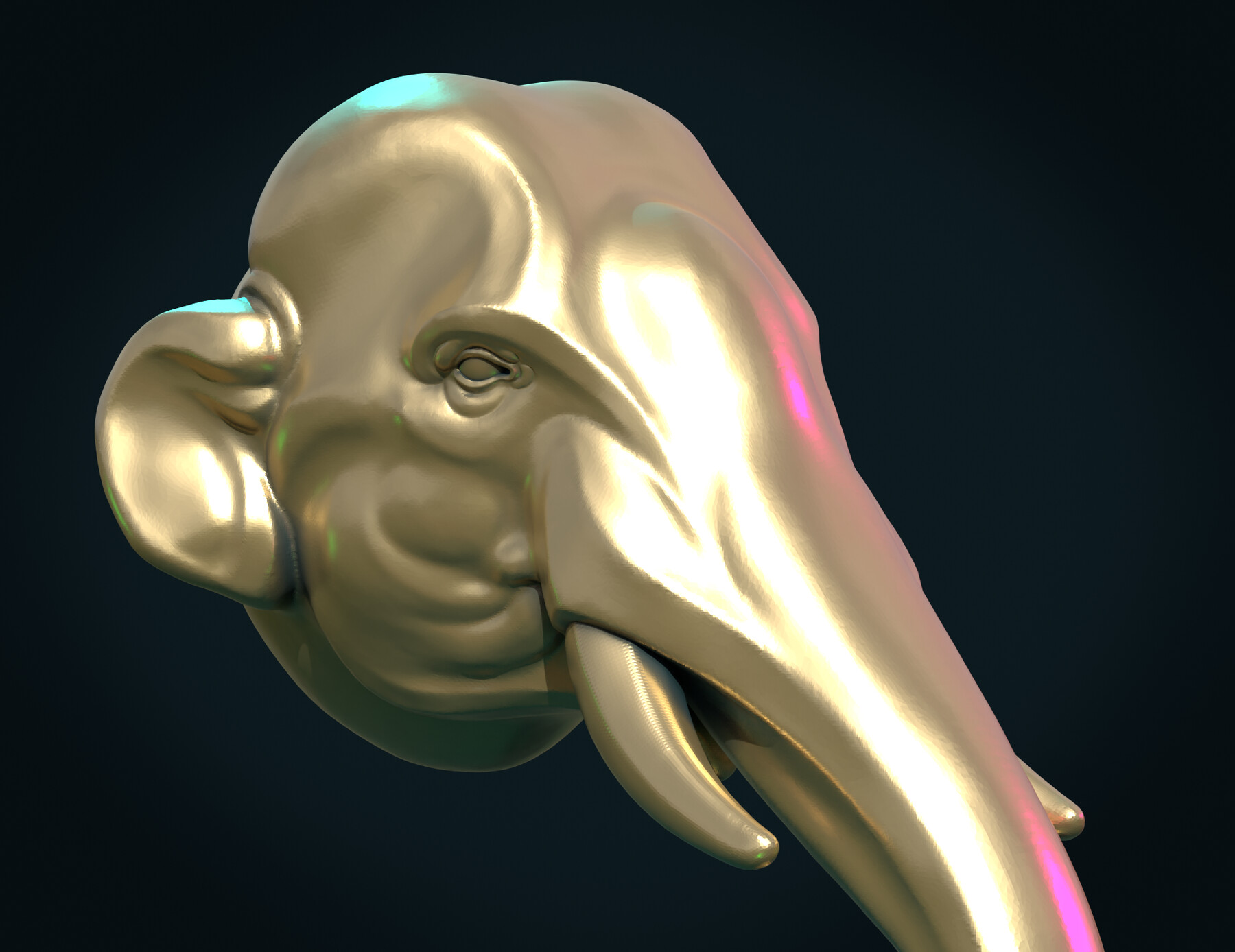 ArtStation - Elephant head | Resources