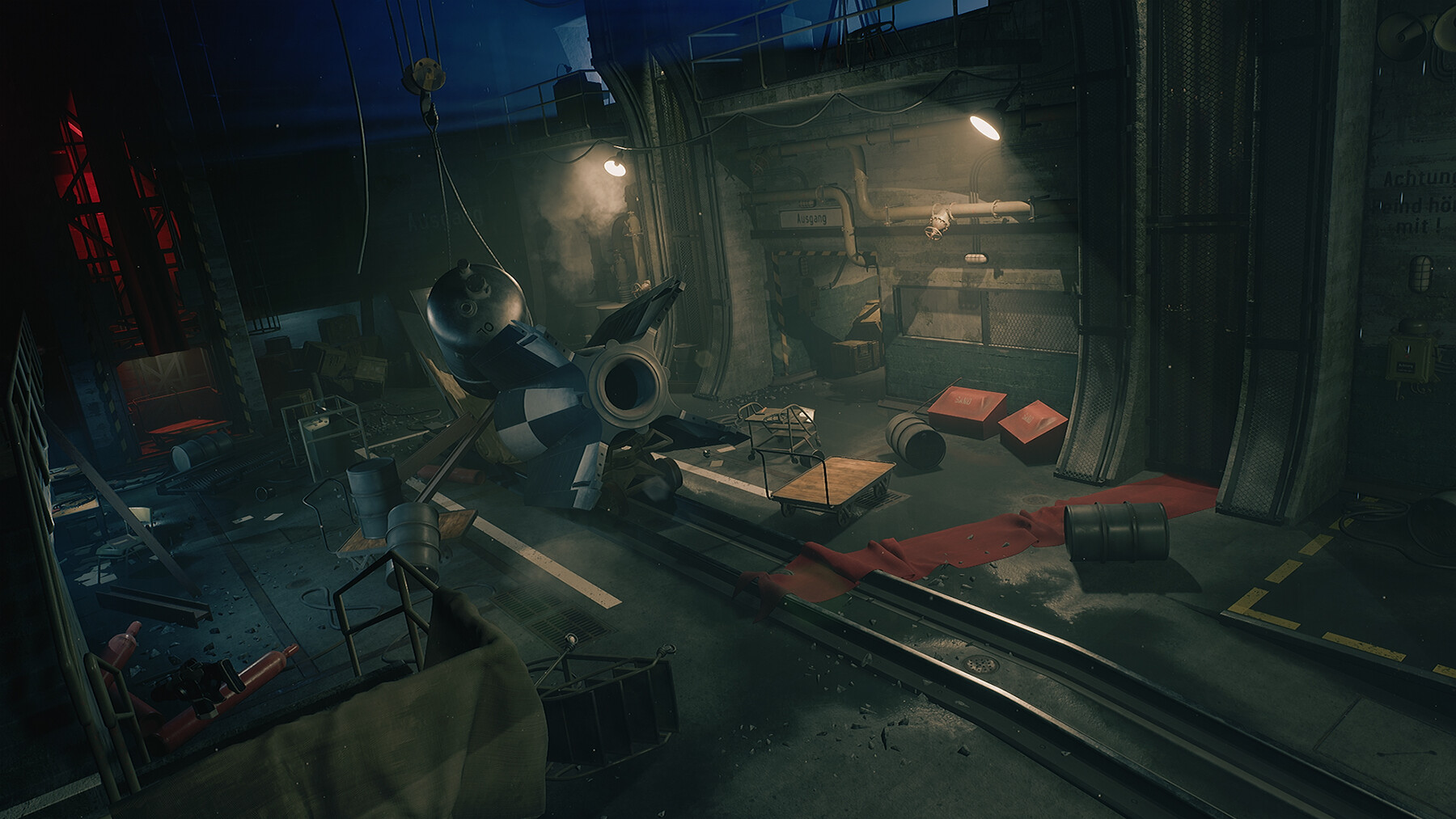 ArtStation - 1944 - V2 Factory Bunker | Game Assets