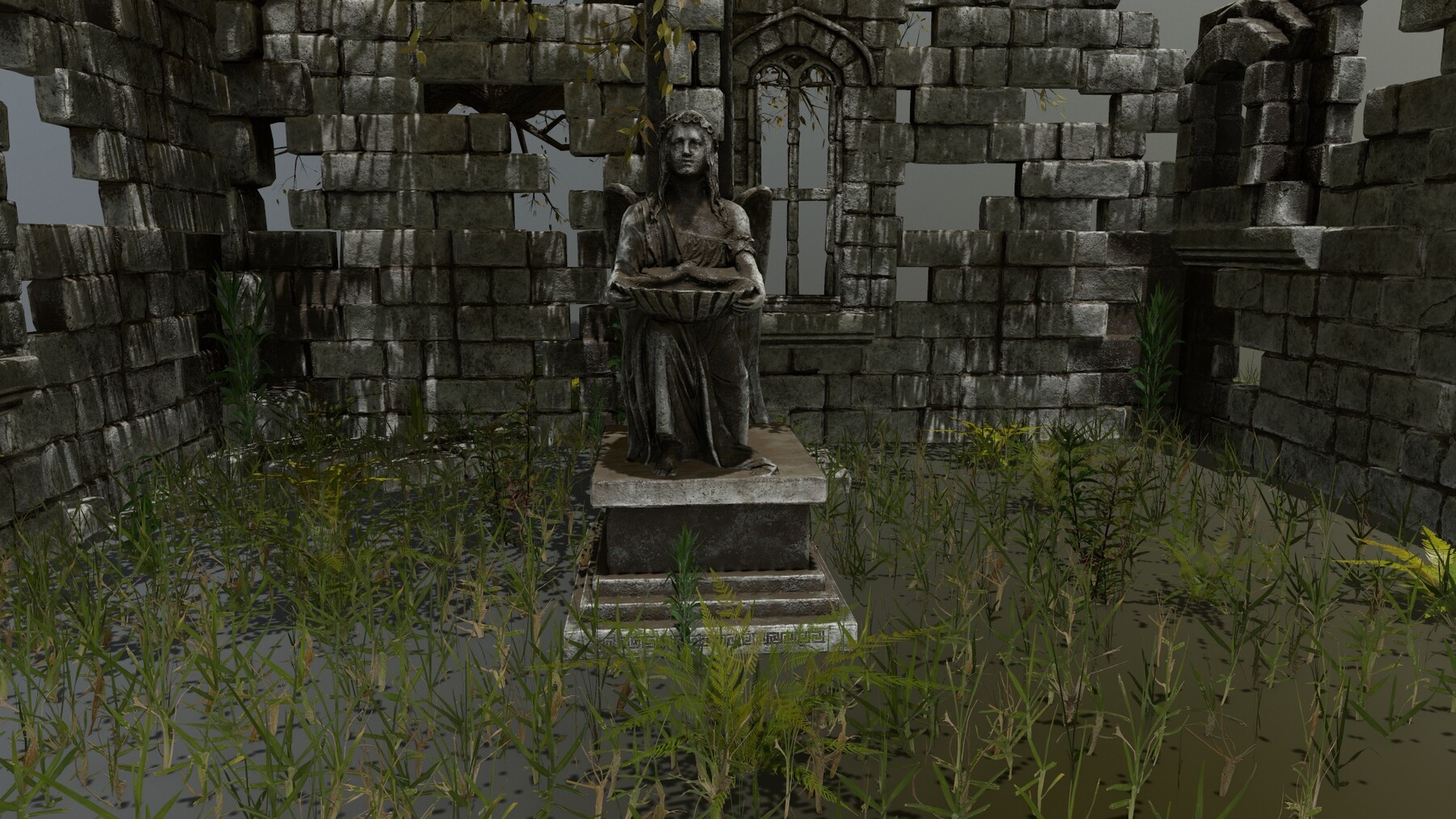 ArtStation - ruin set | Game Assets