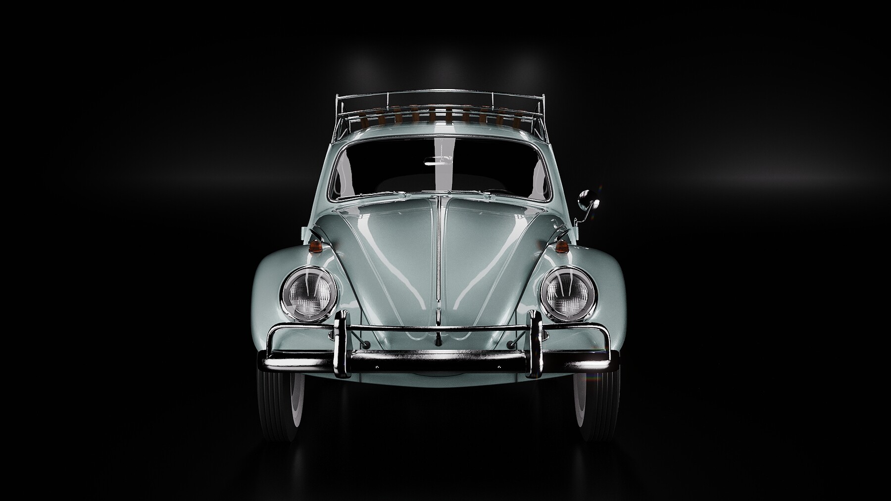 ArtStation - CLASSIC BEETLE 1966 3D model | Game Assets