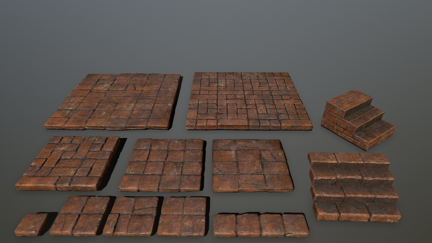 ArtStation - ruin set | Game Assets