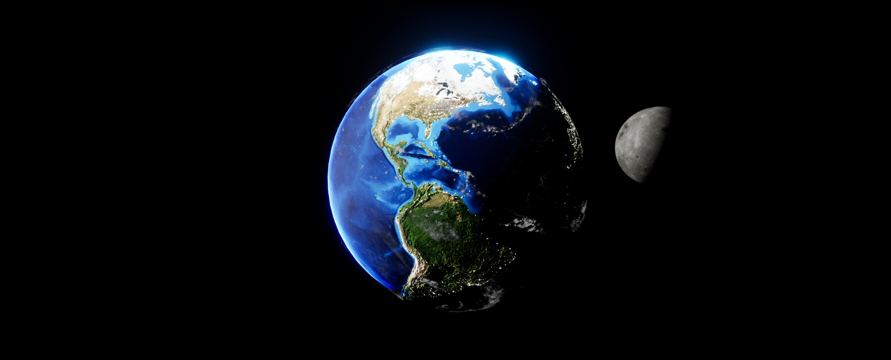 ArtStation - Unreal Engine, Planet Earth Live background. | Game Assets