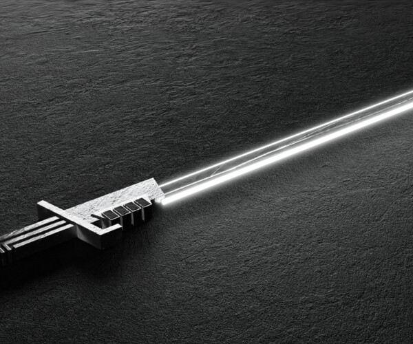 ArtStation - Darksaber 3D model | Resources