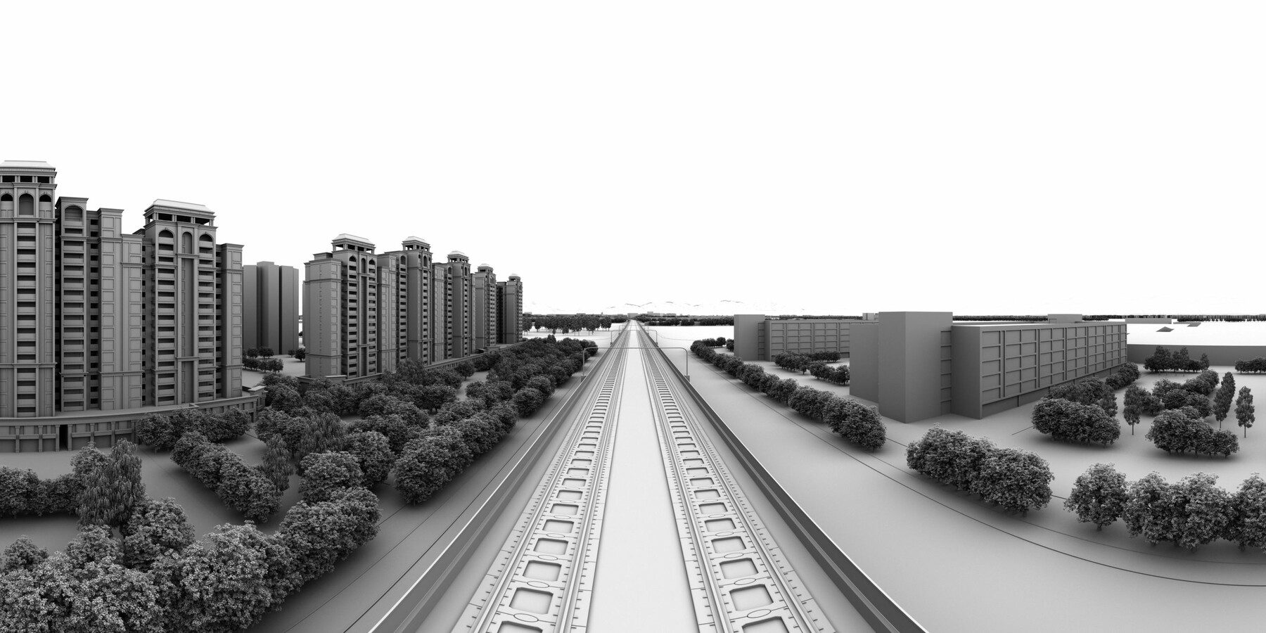 ArtStation - Urban Planning - Aerial View of a Large City 04 | Resources
