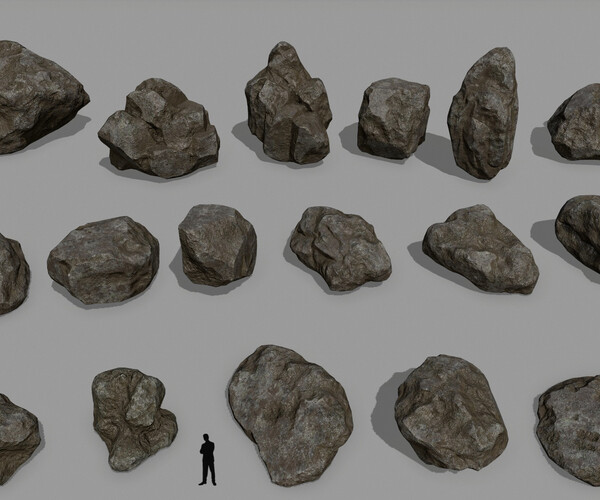 ArtStation - rocks | Game Assets