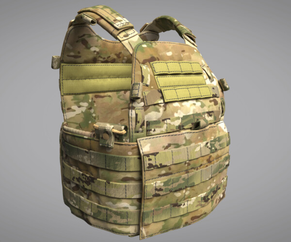 ArtStation - Military Bulletproof Plate Carrier Vest LBT 6094 ...