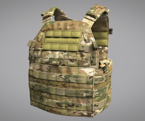 ArtStation - Military Bulletproof Plate Carrier Vest LBT 6094 ...