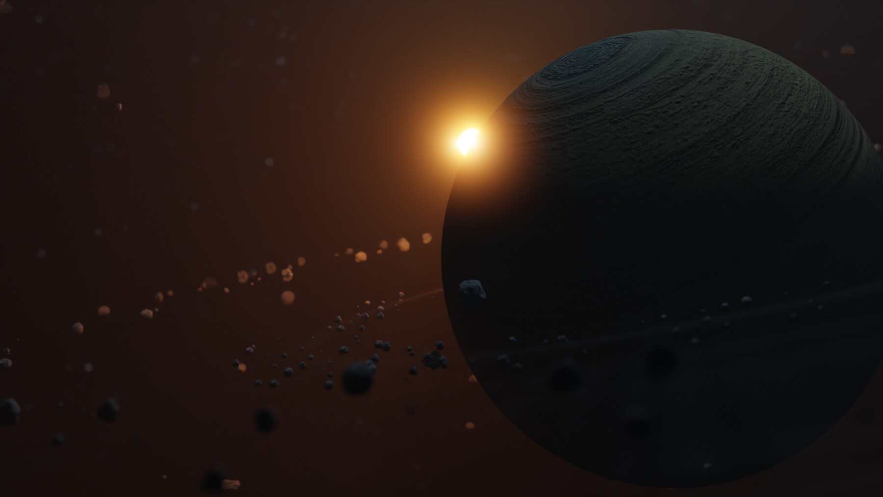 ArtStation - Saturn Planet 3D model | Resources