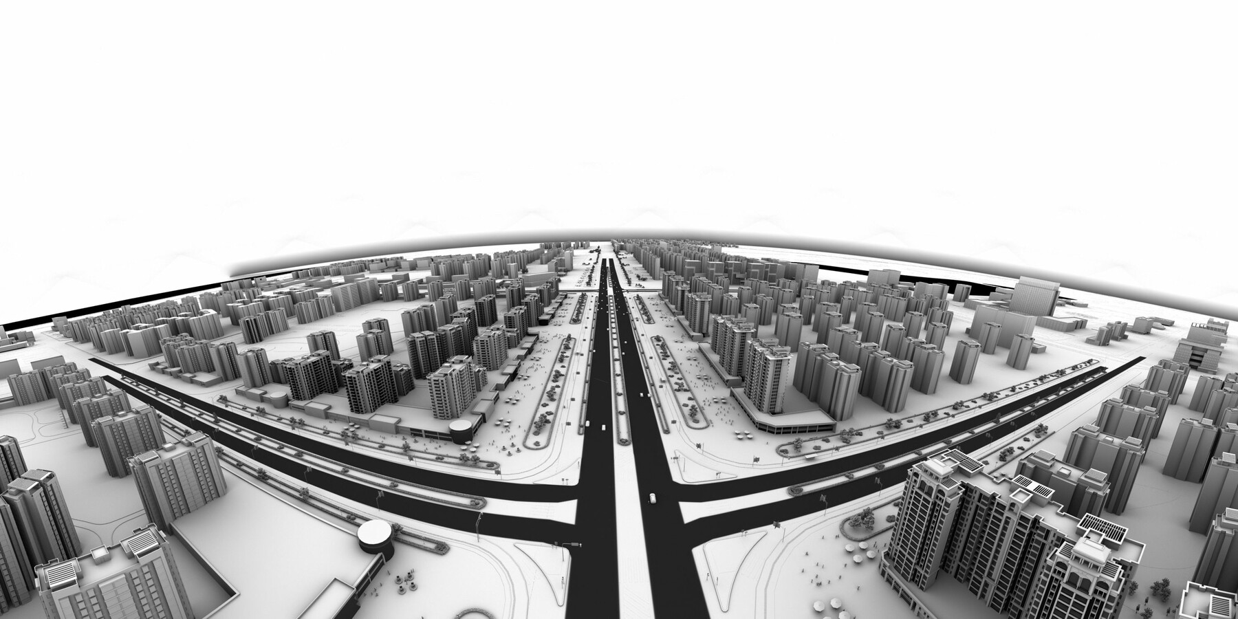 ArtStation - Urban Planning - Night Scene 03 | Resources