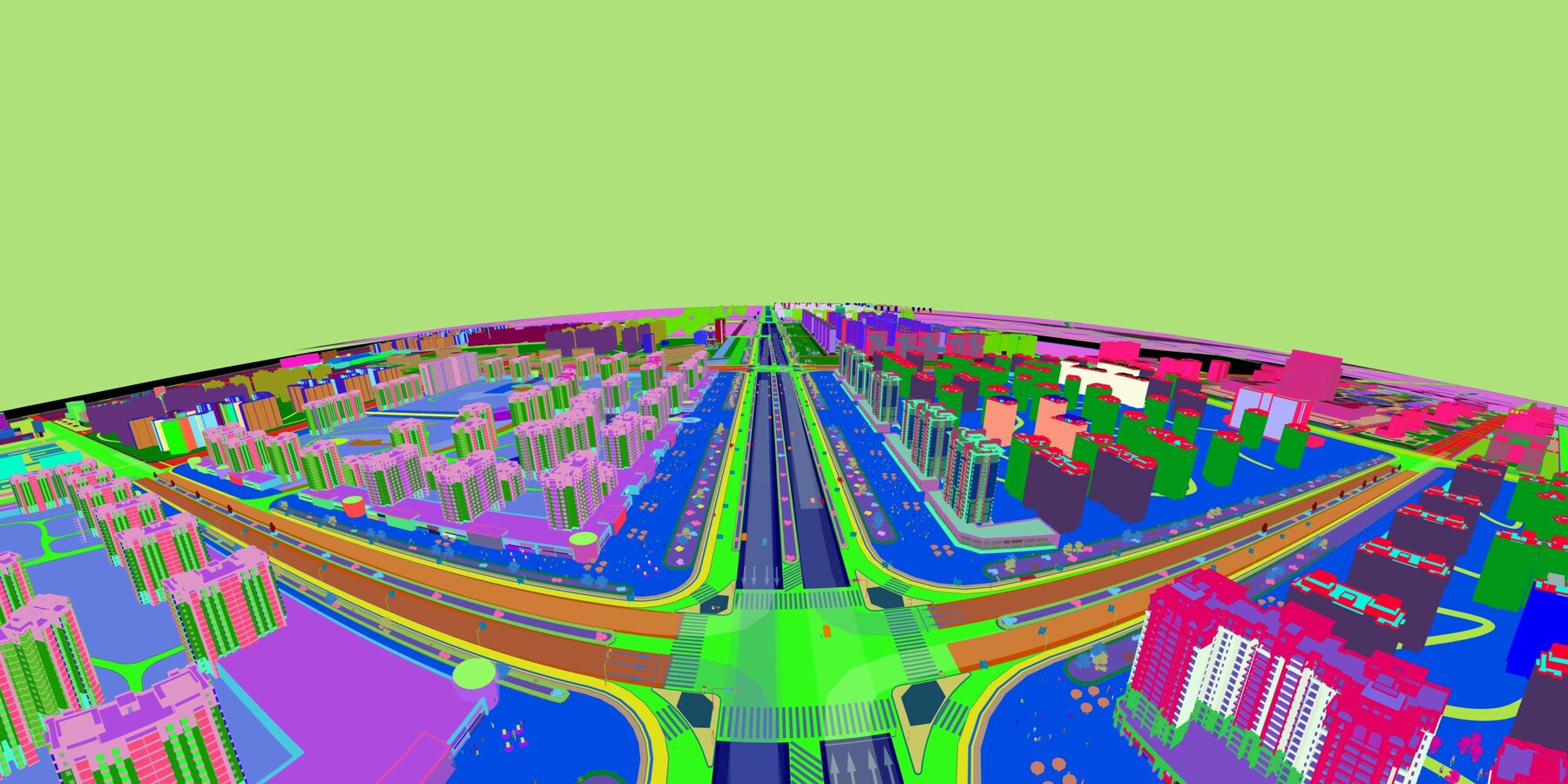 ArtStation - Urban Planning - Night Scene 03 | Resources