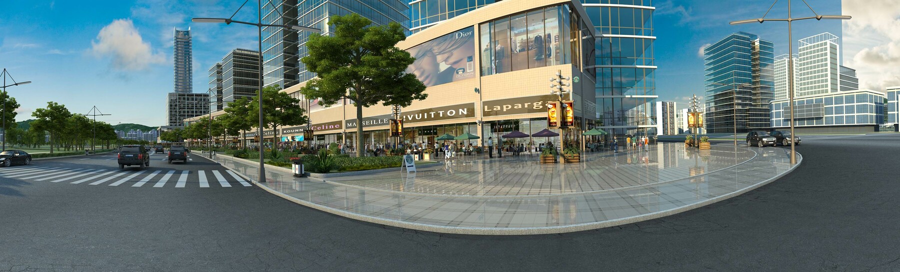 ArtStation - City Commercial Street Building | Resources