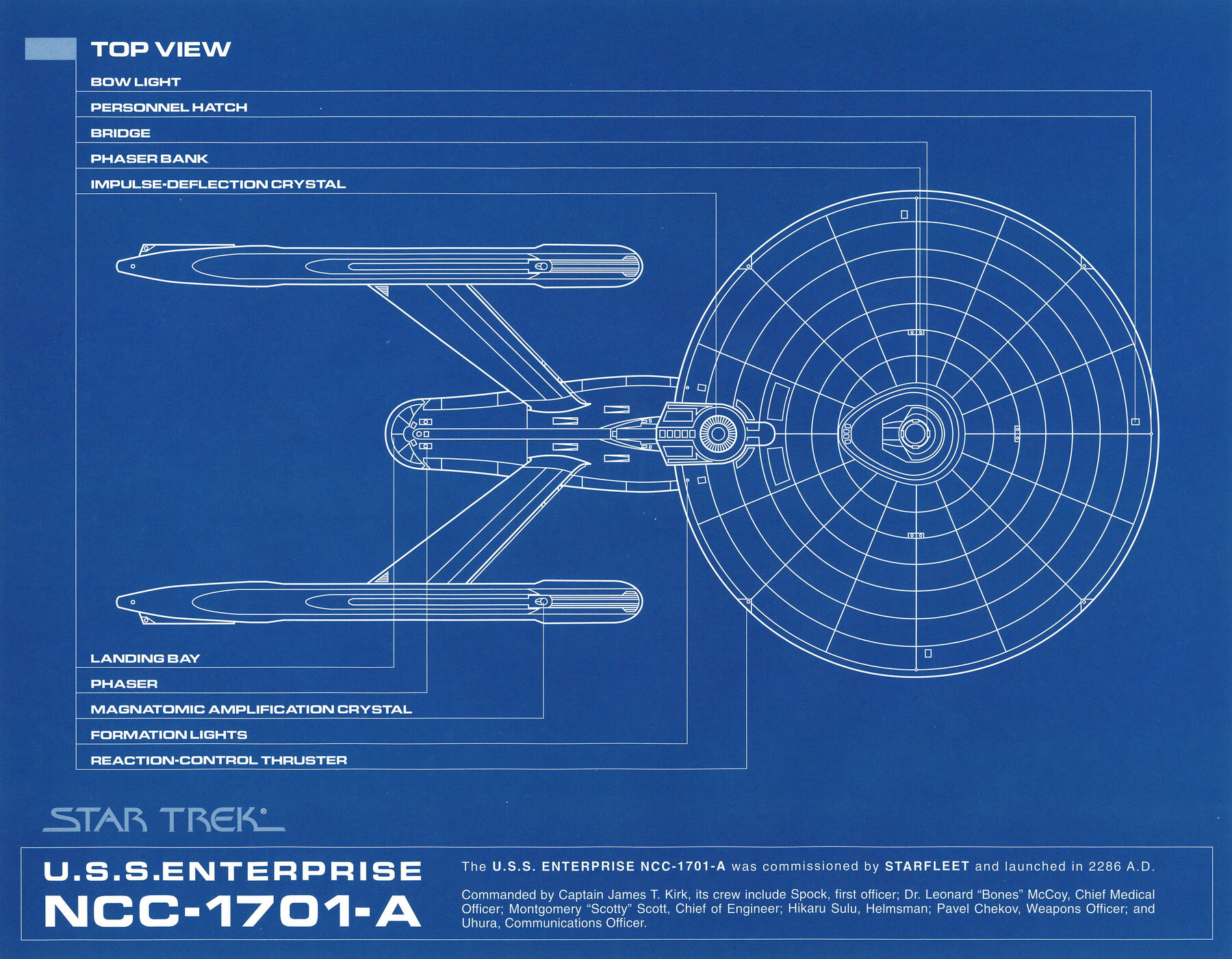 ArtStation - USS Enterprise NCC-1701-A space warship (Start Trek ...