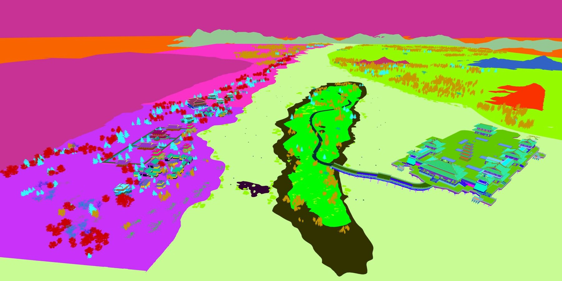 ArtStation - Winter city building snow scene 01 | Resources