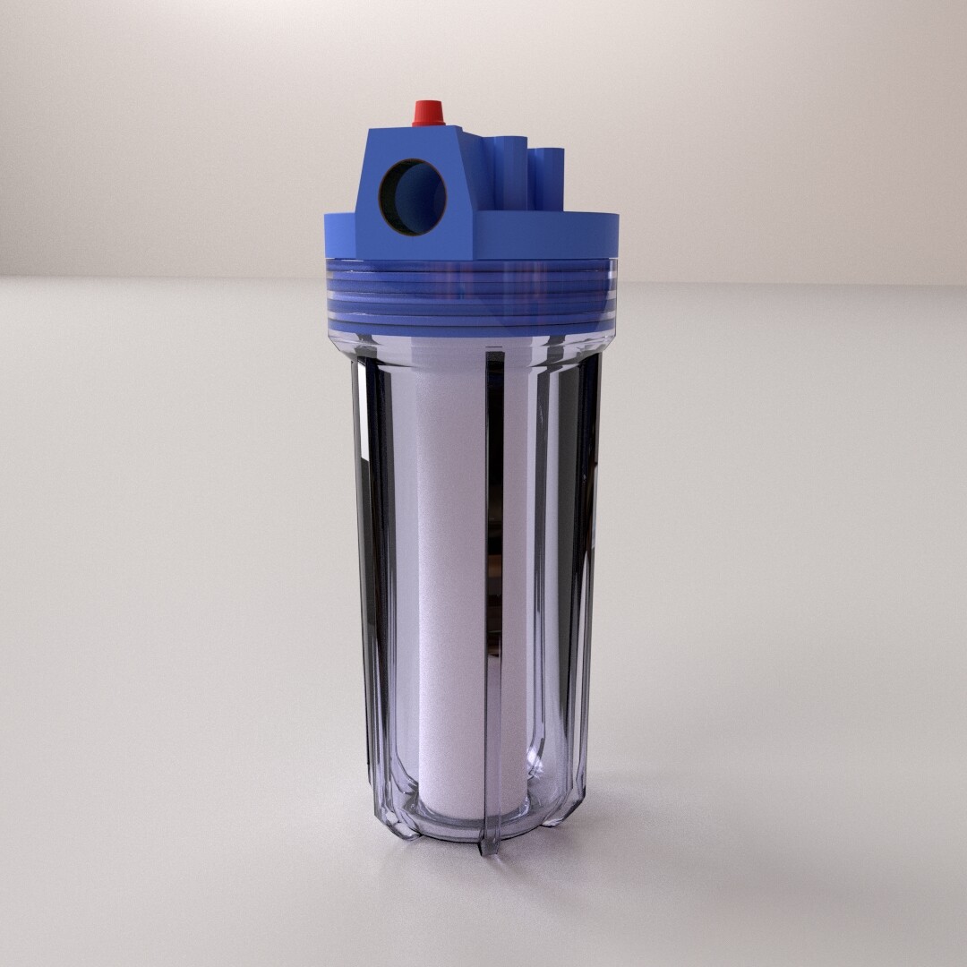 ArtStation - Water Filter Canister | Game Assets