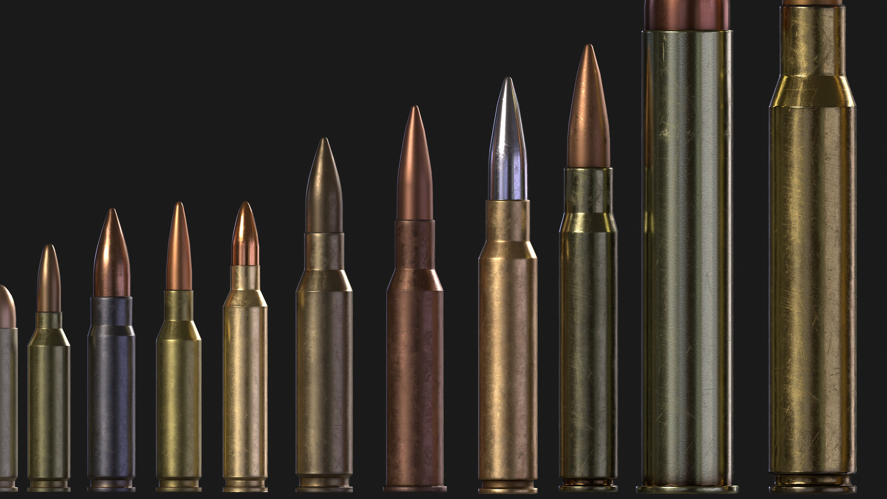 ArtStation - Bullet Pack 1 | Game Assets