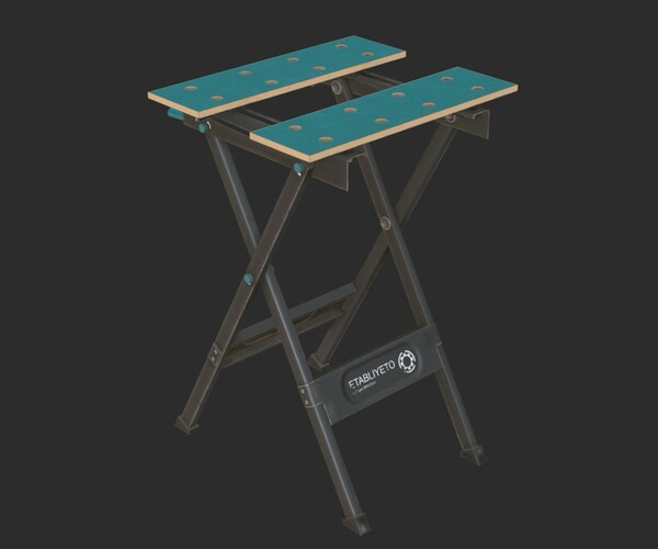 ArtStation - Portable Workbench | Game Assets