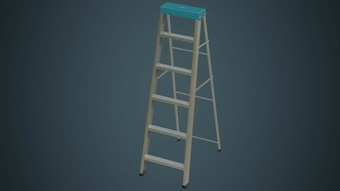 ArtStation - Step Ladder 5A | Game Assets