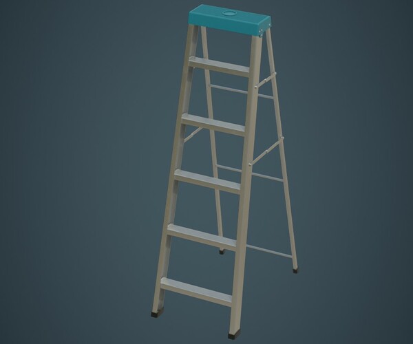 ArtStation - Step Ladder 5A | Game Assets