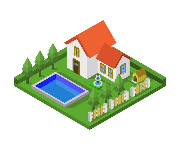 ArtStation - Isometric house | Artworks