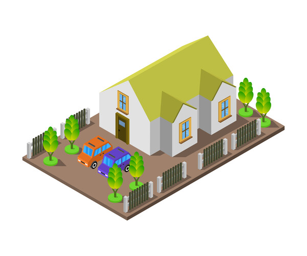 ArtStation - Isometric house | Artworks