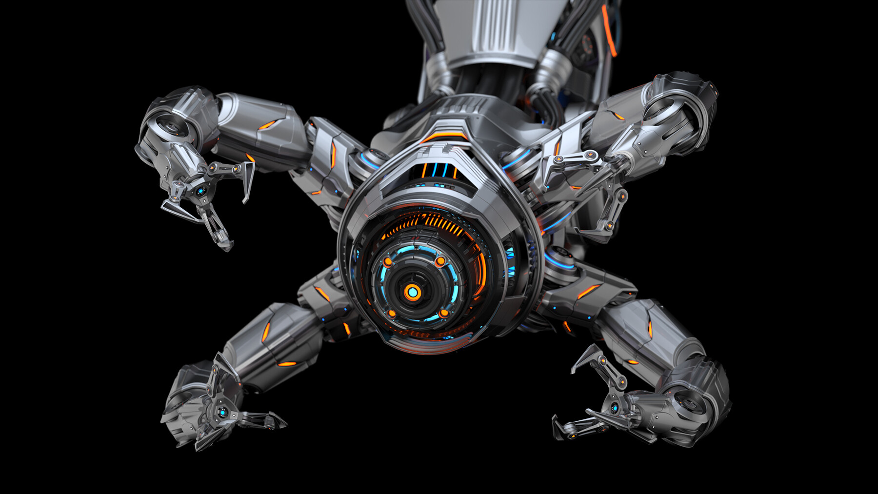 ArtStation - Assembly Robot 2 Rigged And Animated 3D MODEL | Resources