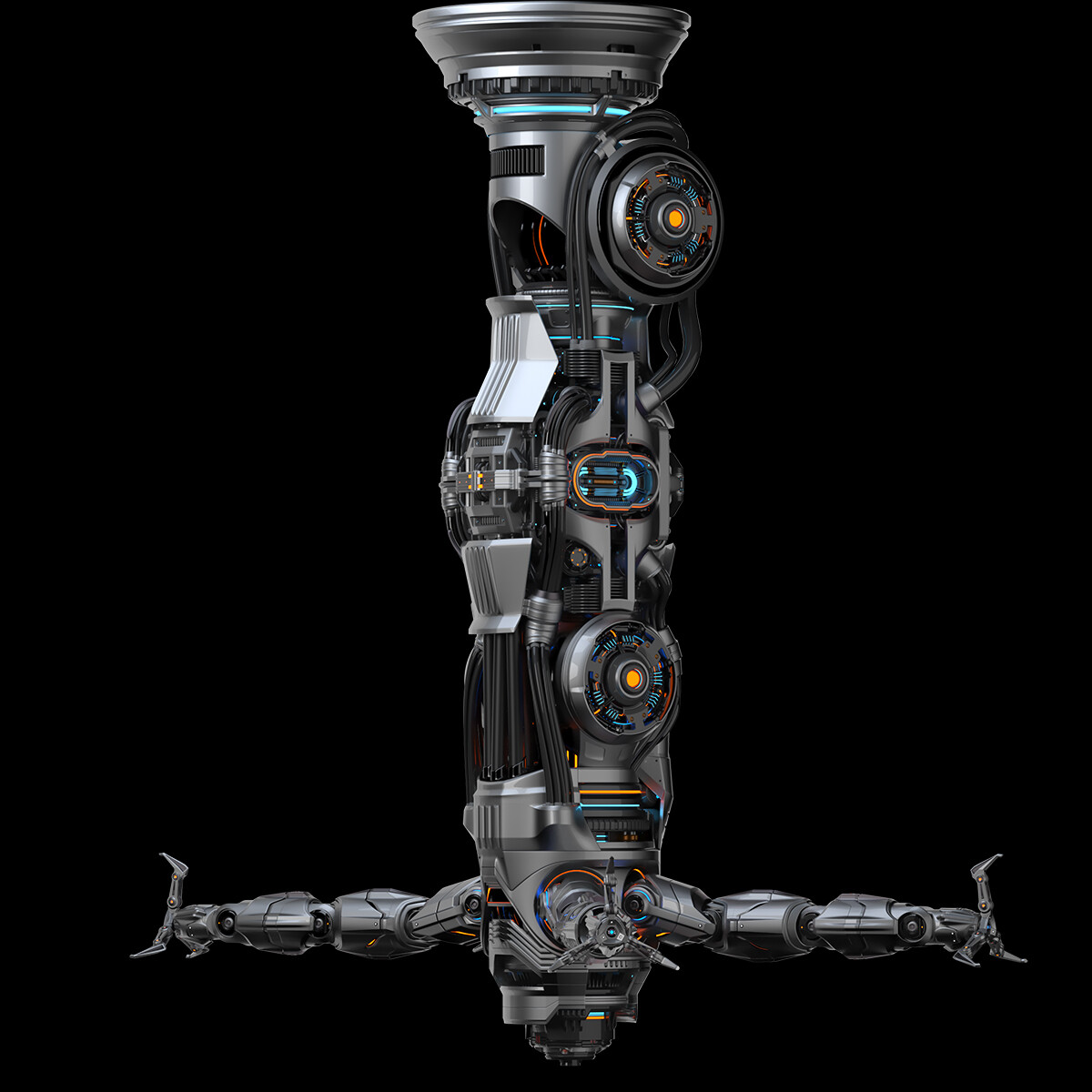 ArtStation - Assembly Robot 2 Rigged And Animated 3D MODEL | Resources