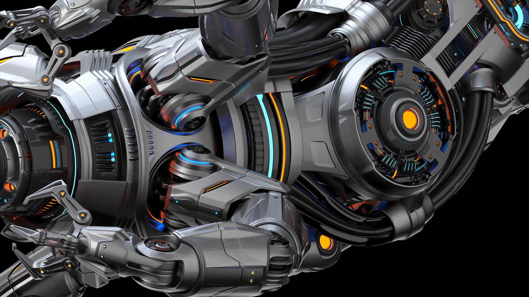 ArtStation - Assembly Robot 2 Rigged And Animated 3D MODEL | Resources