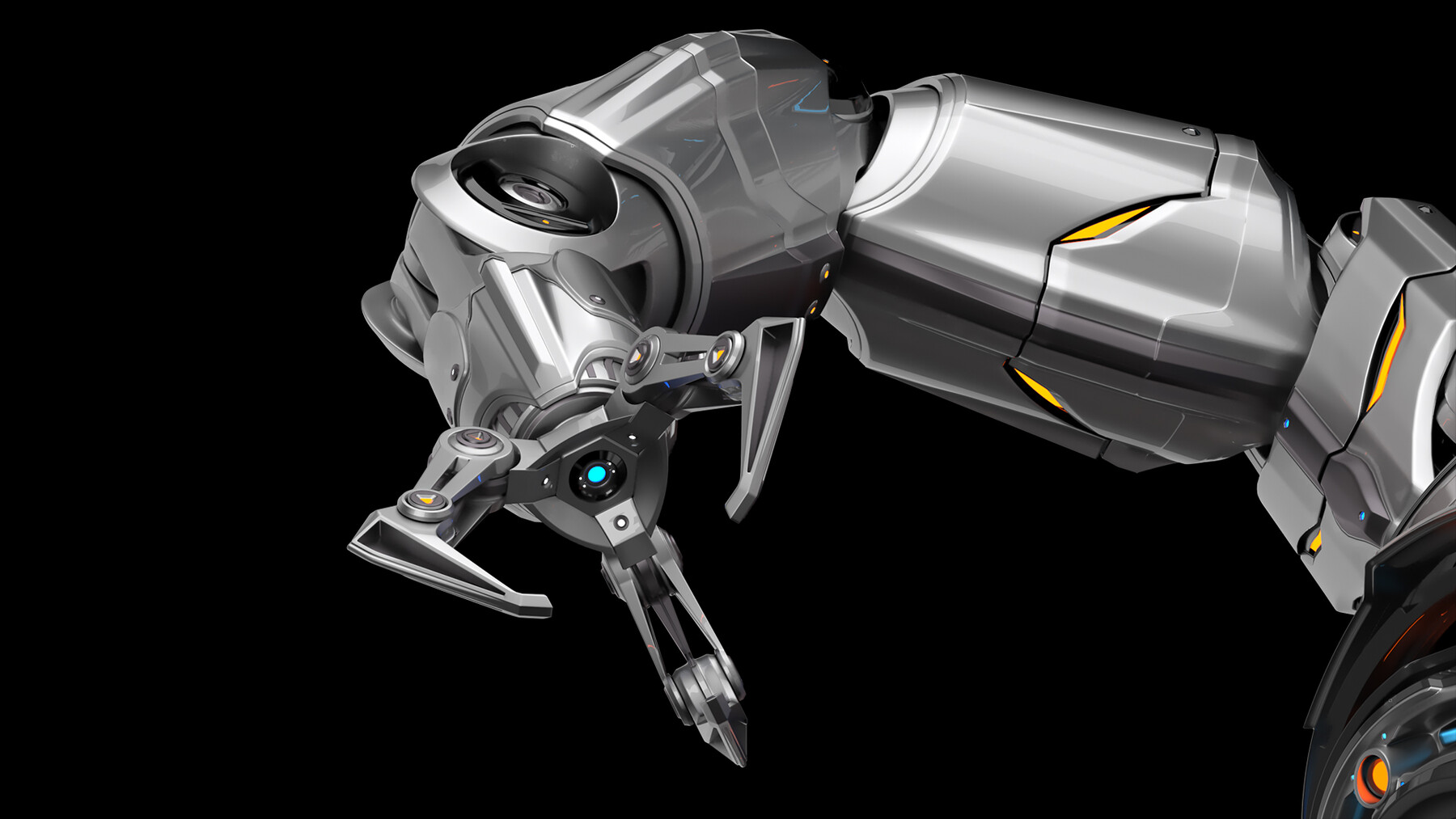 ArtStation - Assembly Robot 2 Rigged And Animated 3D MODEL | Resources