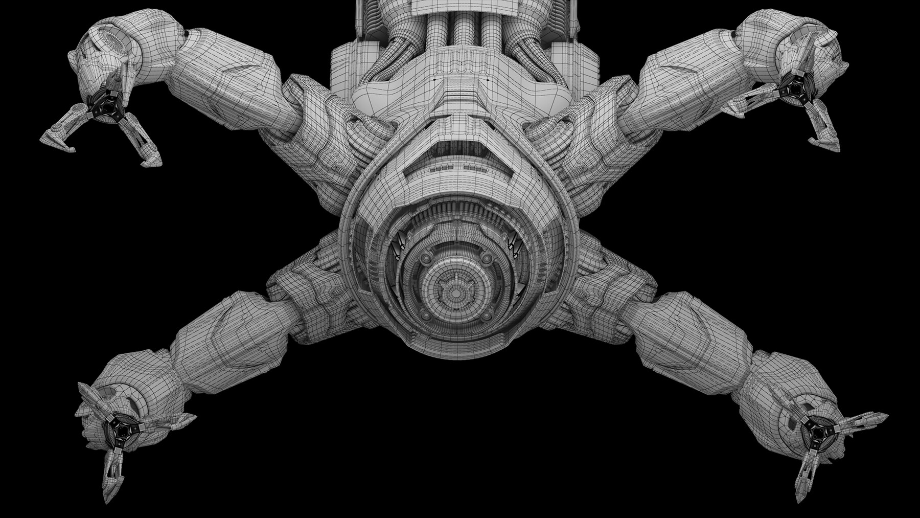 ArtStation - Assembly Robot 2 Rigged And Animated 3D MODEL | Resources