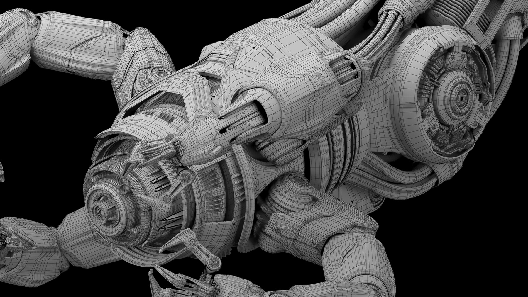 ArtStation - Assembly Robot 2 Rigged And Animated 3D MODEL | Resources