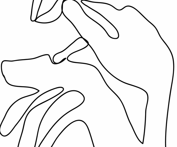 ArtStation - Continuous Line Drawing | Artworks