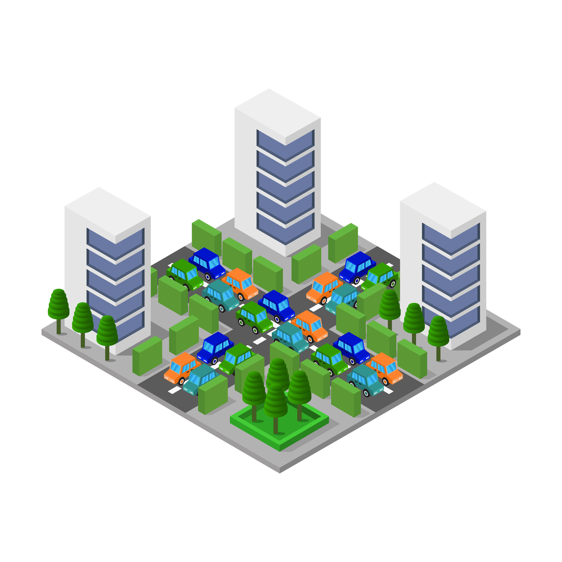 ArtStation - Isometric city | Artworks