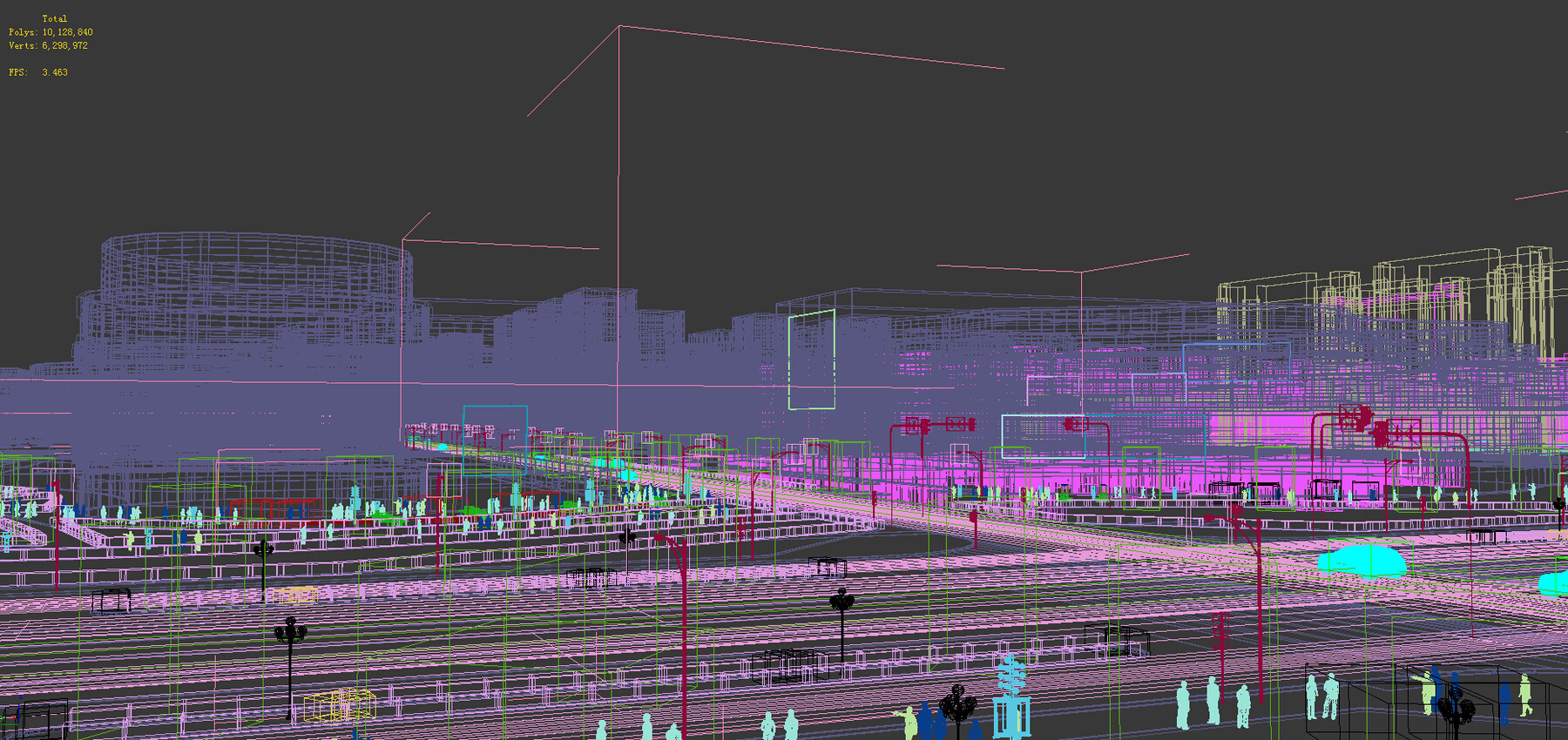 ArtStation - Senior shopping mall night view | Resources