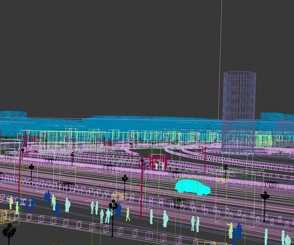ArtStation - Senior shopping mall night view | Resources