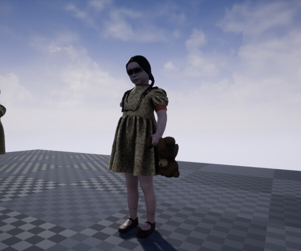 ArtStation - Horror Girl | Game Assets