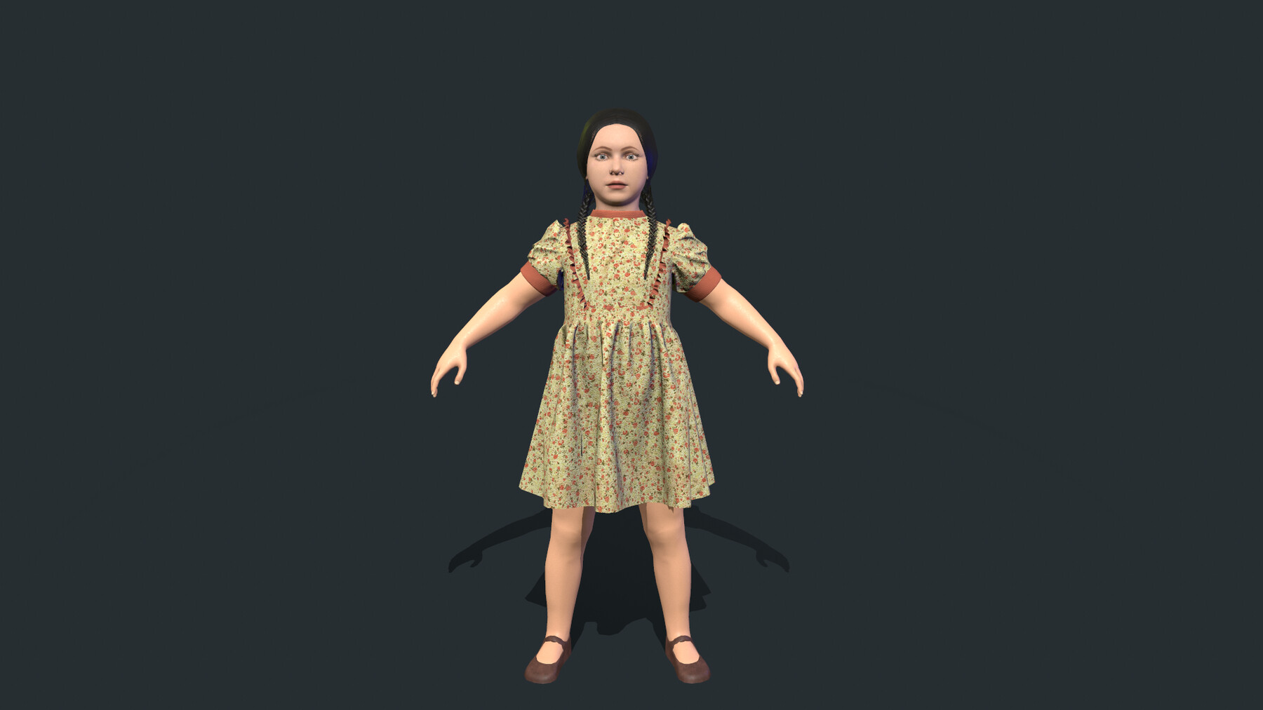 ArtStation - Horror Girl | Game Assets