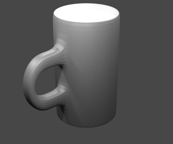 ArtStation - A simple mug | Game Assets