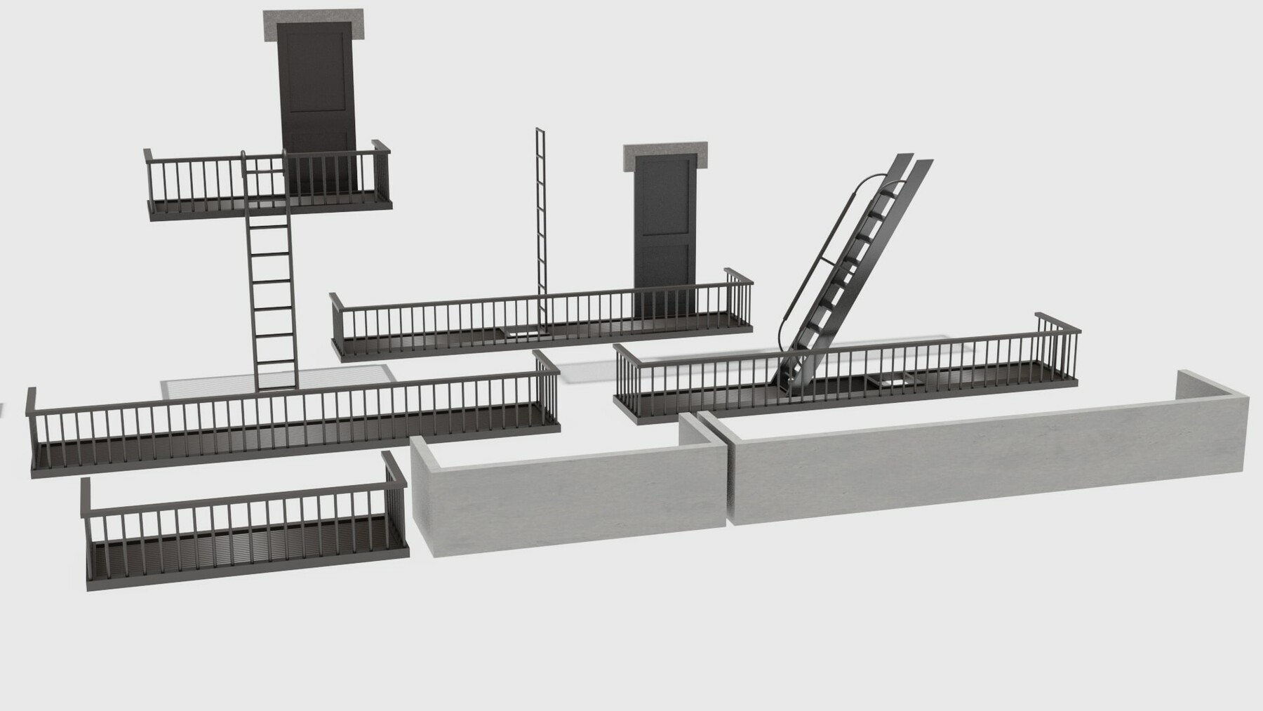 ArtStation - Modular Building | Game Assets