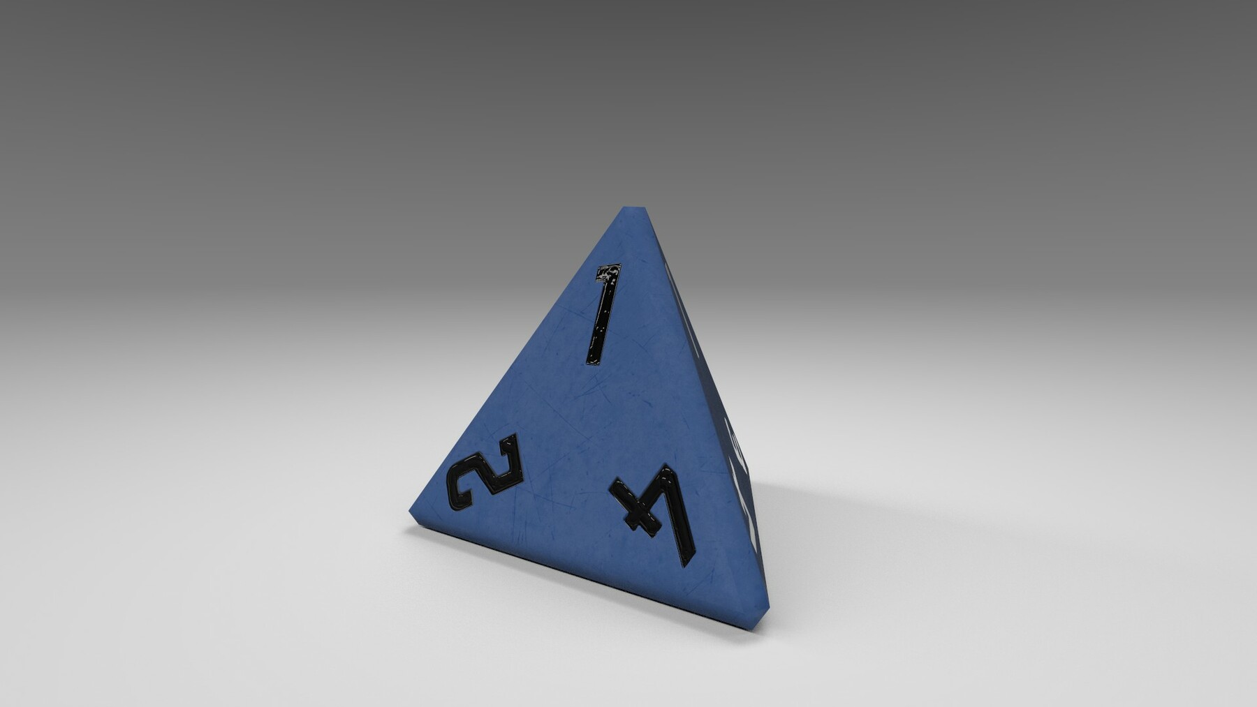 ArtStation - Dice d4 game ready PBR | Game Assets